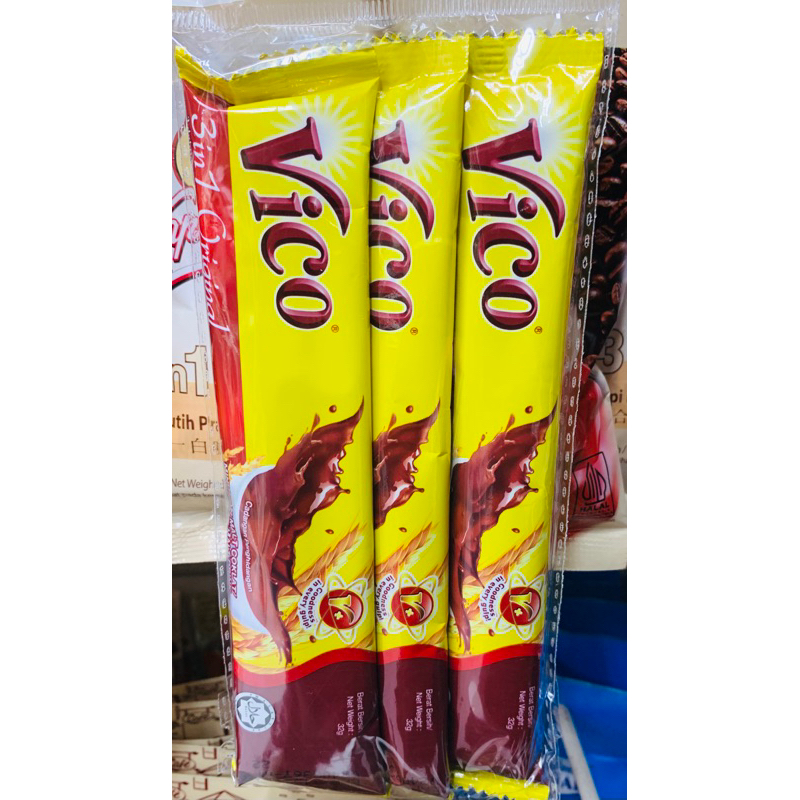 Vico 3 in 1 Original 3 Sachet - 1 Pack | Shopee Malaysia