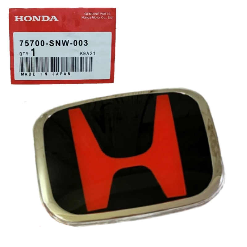 FRONT REAR Car Emblem Honda Logo Civic FC Accord Jazz City CRV HRV Type ...