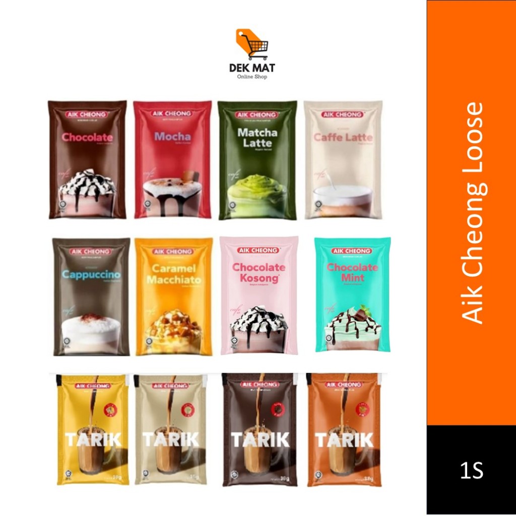 Aik Cheong Tarik/ White Coffee/ Cafe Art/ Kopi O 3in1 ( Loose Pack) Ready Stock Halal | Shopee ...