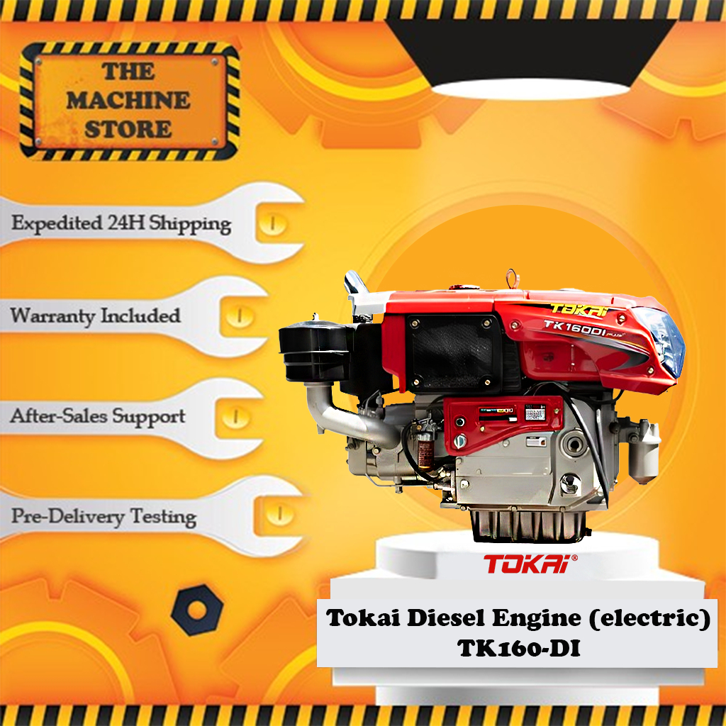 TOKAI TK160-NE Diesel Engine (electric) supply without battery _Bare Engine Only | Shopee Malaysia
