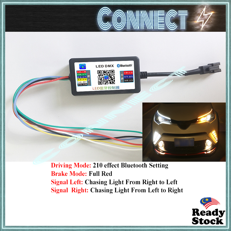 Signal Chasing Light Controller ARGB Eyebrow LED Controller Module ...