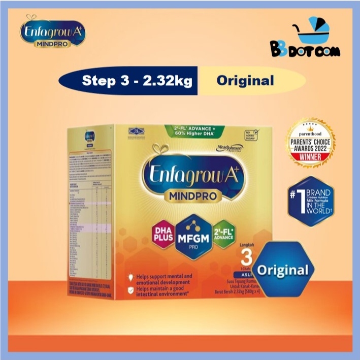 Enfagrow A+ Step 3 - Original Susu Milk Formula Powder (2.32kg ...