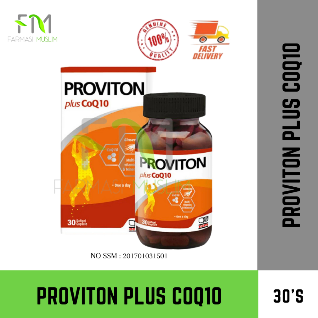 Proviton Plus CoQ10 30's | Shopee Malaysia