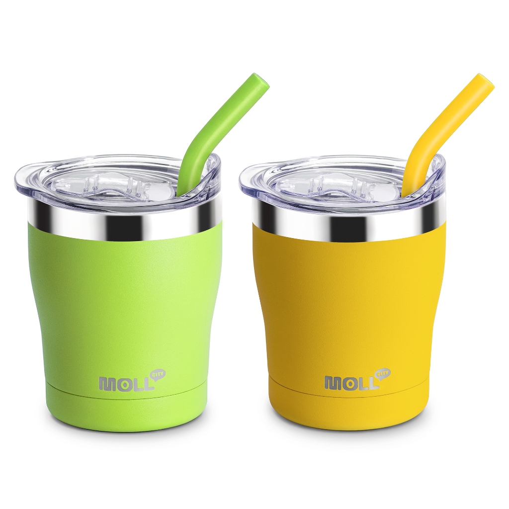 Mollcity Stainless Steel Insulated Flask Water Bottle Sense Coffee Cup ...