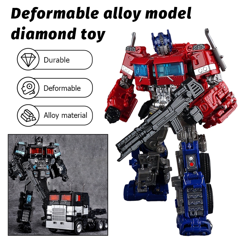 Transformerbot Robot Toy Optimus Sentinel Prime Bumblebee Red Mamba ...