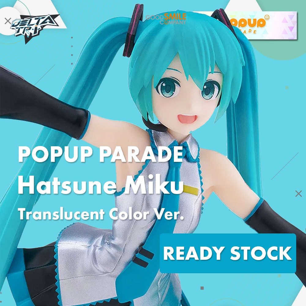 Hatsune Miku Pop Up Parade Translucent Color Ver. | Vocaloid Anime ...