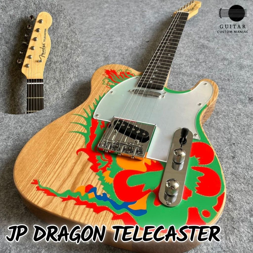 GCM Custom Made Telecaster Jimmy Page Custom Electric Guitar Custom ...