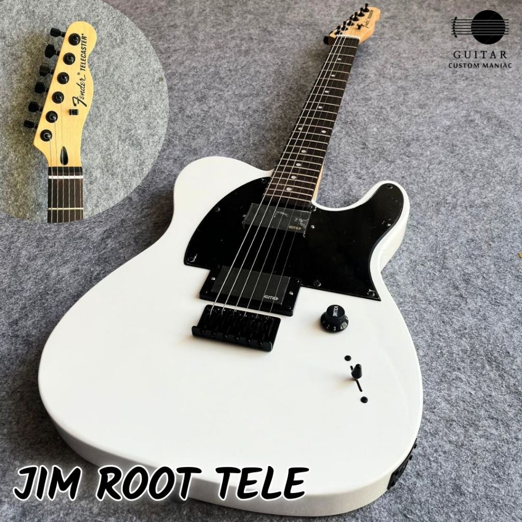 GCM Custom Made Telecaster Jim Root Signature Electric Guitar Custom ...