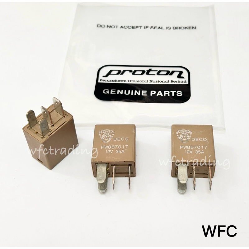 Original Proton Exora Fan Relay 4Pin Pw857017 Exora Lamp Relay Aircond ...