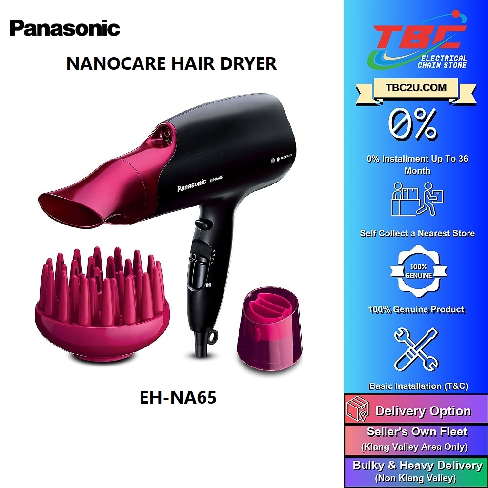 Panasonic EH-NA65 Nanoe Hair Dryer | Pink | Shopee Malaysia