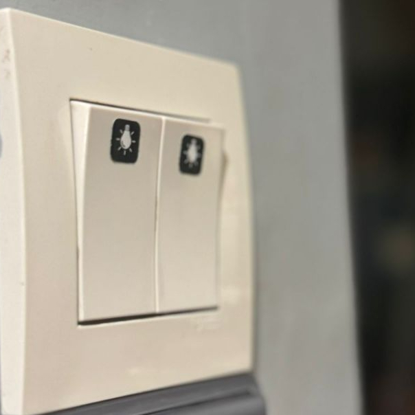 Sticker Label Suis Elektrik / Suis Labe l/ Switch Label PVC Sticker ...