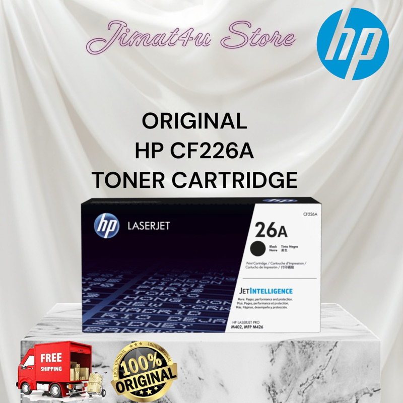 HP CF226A 226A 26A Original Laserjet Toner Cartridge | Shopee Malaysia