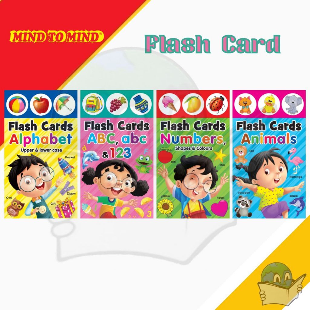 Flash Card - Alphabet Upper&Lower/ABC,abc,123/Numbers,Shapes&Colour ...