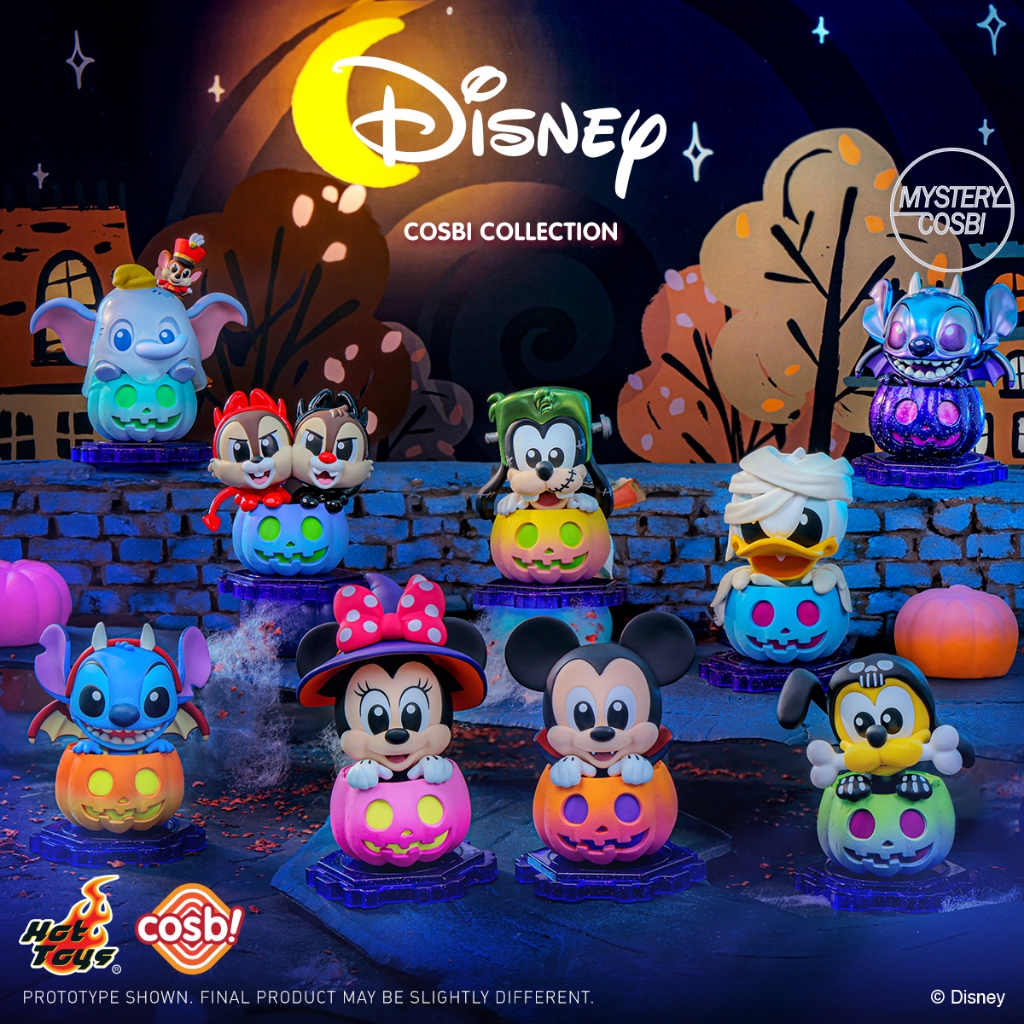 Disney Mickey and Friends Halloween Series Blind Box 《迪士尼》米老鼠和朋友们（南瓜版 ...