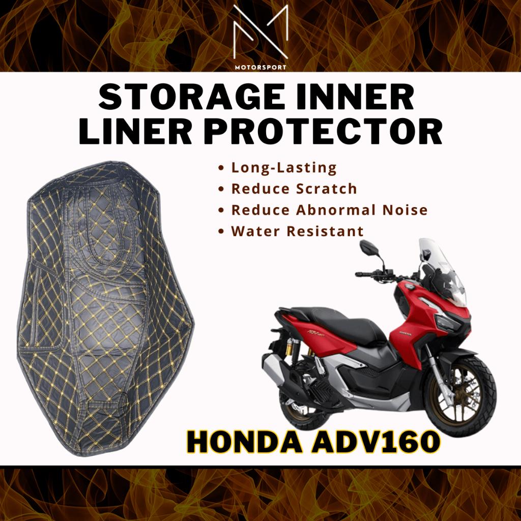 HONDA ADV 160 Scooter Storage Inner Liner Protector Skuter Box Storage ...