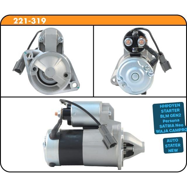 PROTON SAGA BLM, BLM FLX, PERSONA, WAJA CAMPRO, GEN-2, EXORA STARTER [AUTO] NEW (1PCS) READY ...