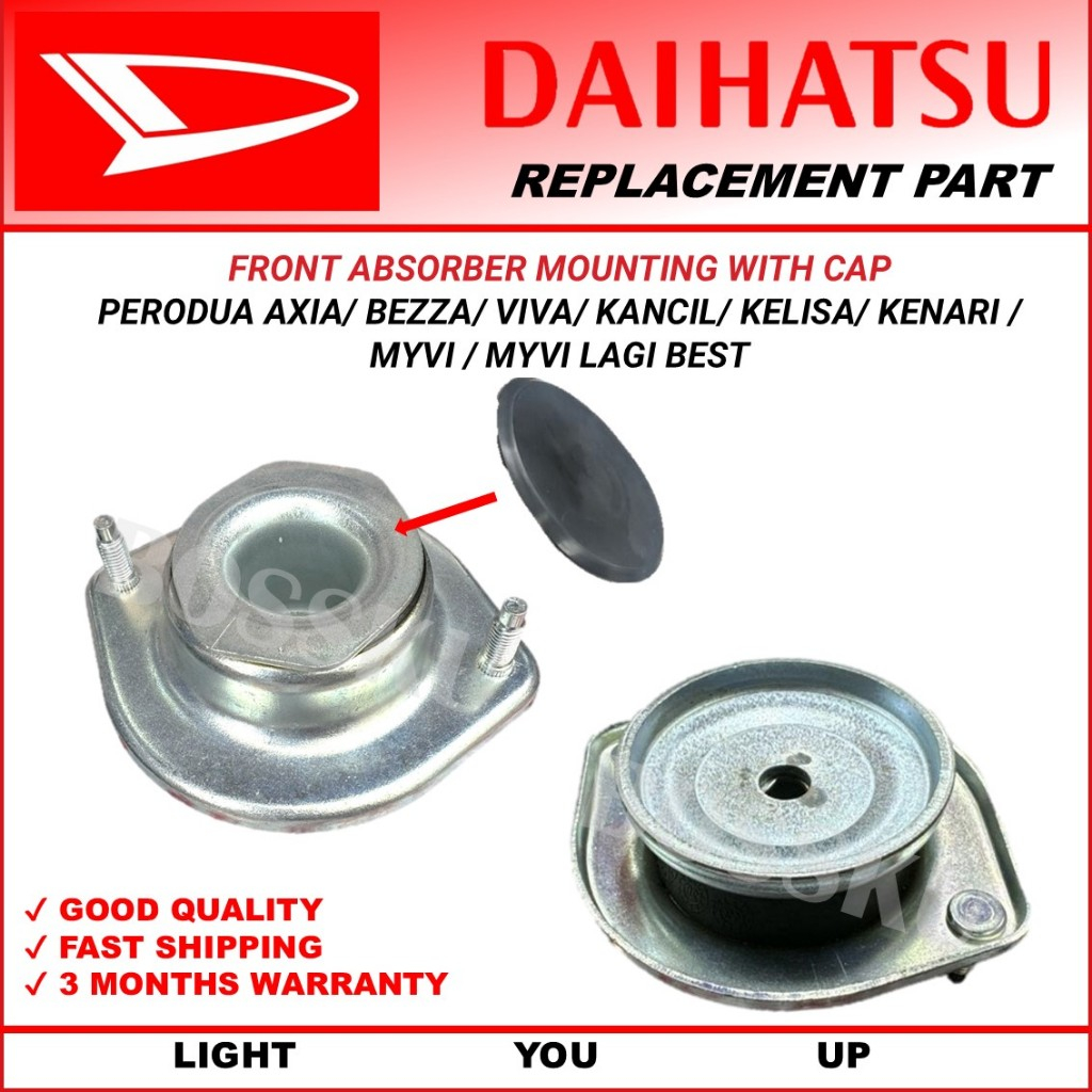 DEPAN FRONT ABSORBER MOUNTING - PERODUA AXIA, BEZZA, KANCIL, KELISA ...