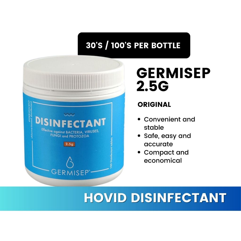 Germisep 84消毒片现货 Disinfectant Tablet Parvo Hovid Halal 2.5g Germisep ...