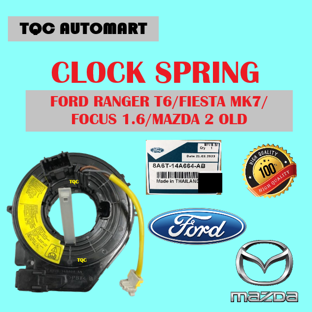 ORIGINAL Ford Ranger T6/Fiesta MK7/Focus 1.6/Mazda 2 Old Spring Cable ...