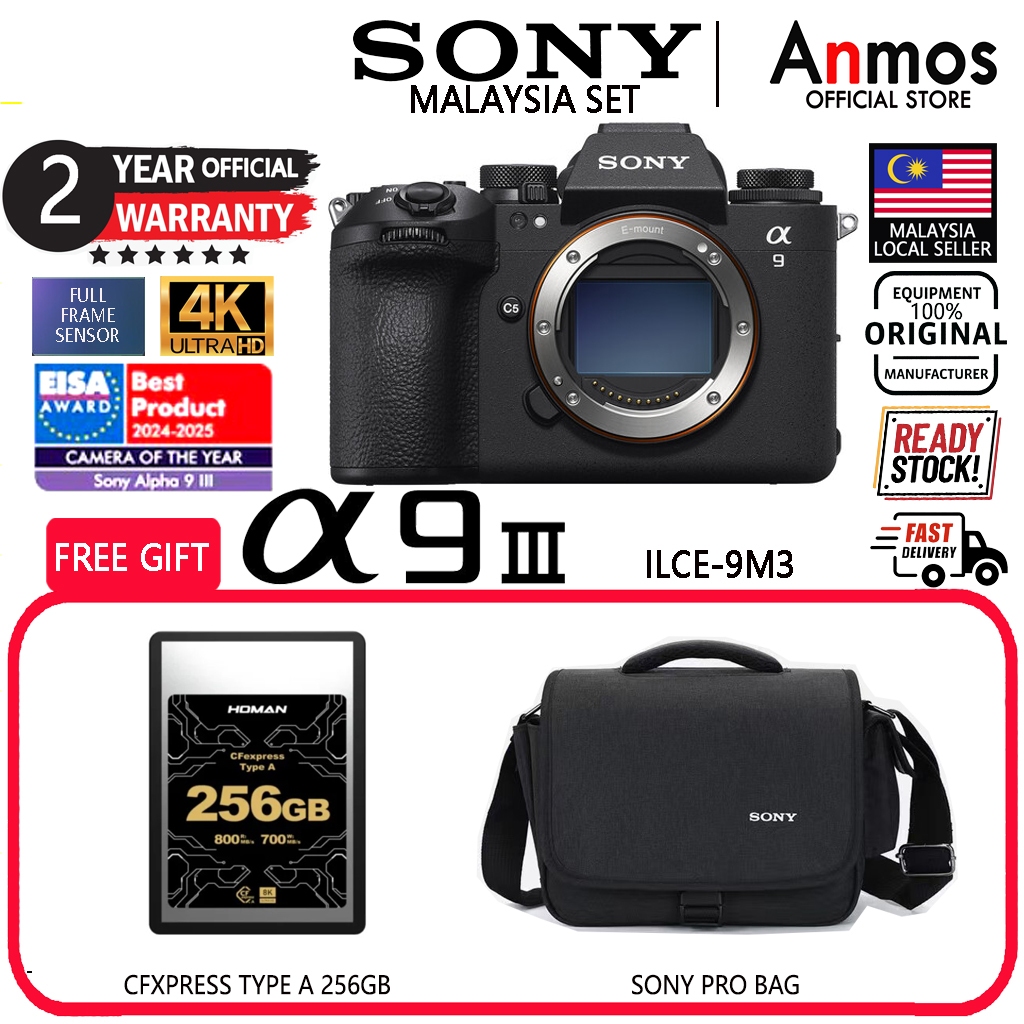 (READY STOCK) - Sony A9 III | A9III | A9 Mark III A9M3 Mirrorless Camera | OFFICIAL SONY ...