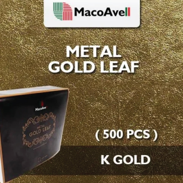 Macoavell - Metal Gold Leaf (500 pcs) | Shopee Malaysia