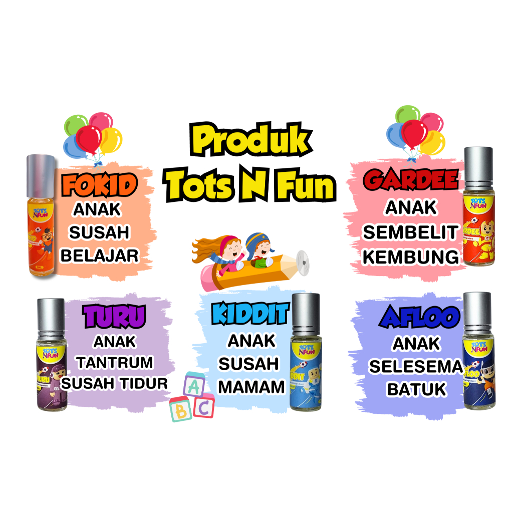 🔥{NEW}🔥 SET AROMATERAPI TOTSNFUN | Shopee Malaysia