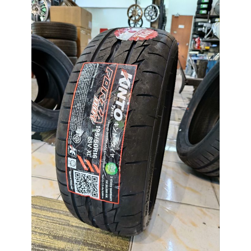 KINTO FORZA 001 - 195/50/16 Made in Thailand | Shopee Malaysia