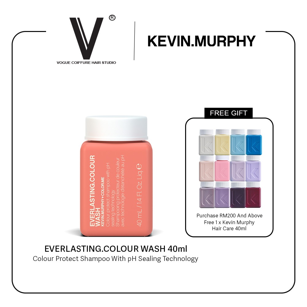Kevin Murphy EverLasting Colour Wash Hair Shampoo 40ml ( For Coloured ...