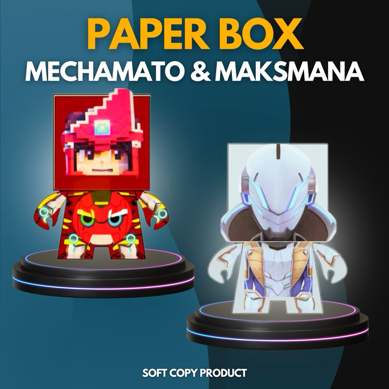 [SOFT COPY] Paper Box Hero Malaysia - Mechamato, Maskmana, Boboiboy ...