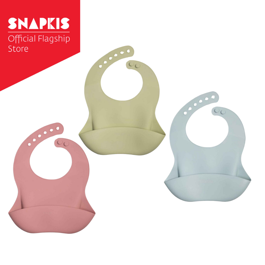 Snapkis Silicone Bib (1 Pc) | Shopee Malaysia