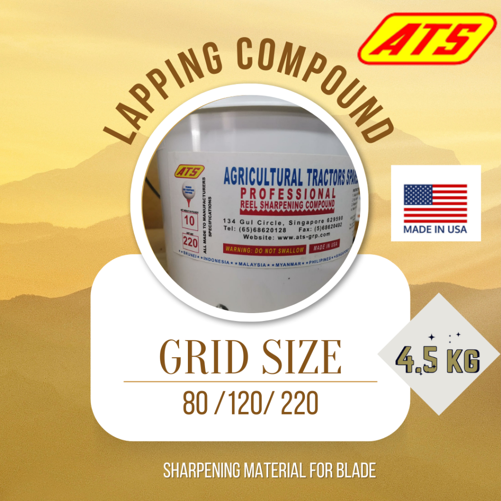 Lapping Compound Grid 80/120/220 4.5kg | Shopee Malaysia