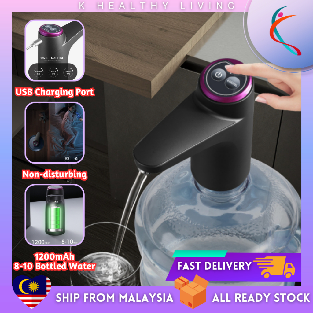 Premium Matt Water Pump Dispenser Suitable for Spritzer Water Bottle ...