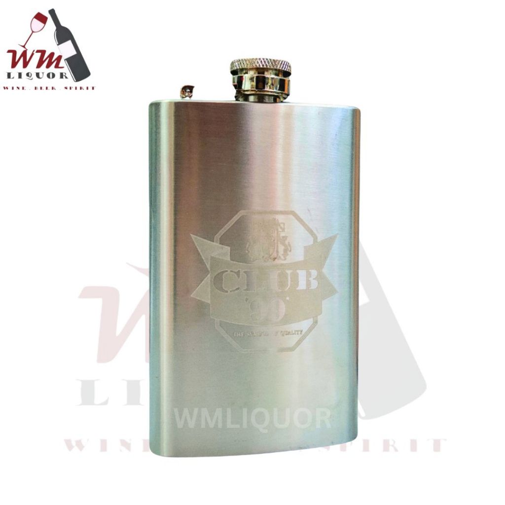 Stainless Steel 5oz Whiskey Flask Portable Liquor Flask Hip Liquor ...