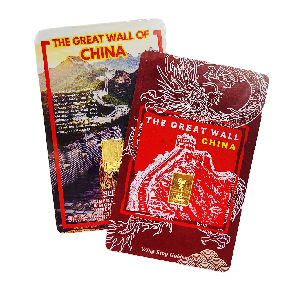 Wing Sing 1g 999.9 Gold Bar (The Great Wall) | Shopee Malaysia