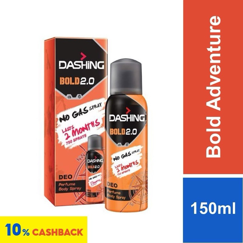 Dashing Adventure Bold 2.0 Deodorant Body Spray 150ml | Shopee Malaysia