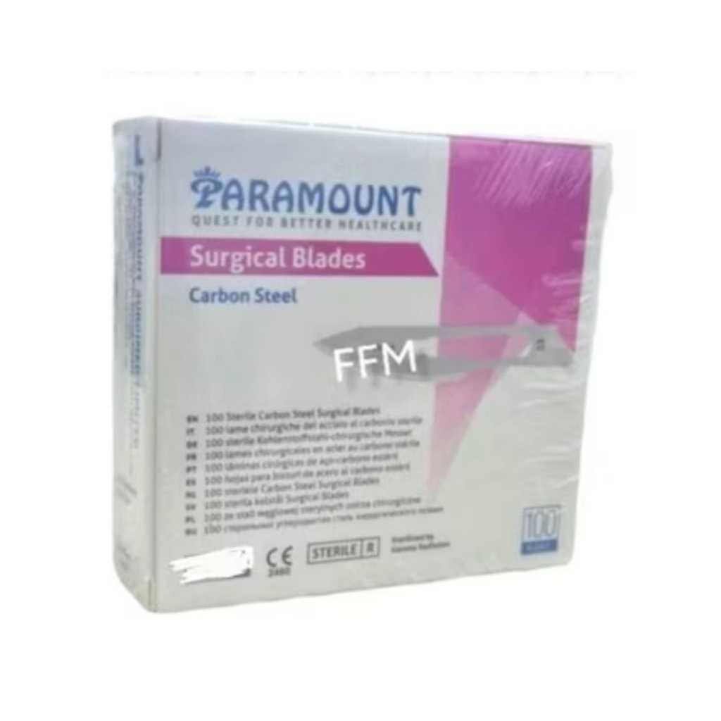 Paramount Surgical Blade Sterile No.10 / No.11 Pack of 10's, | Shopee ...