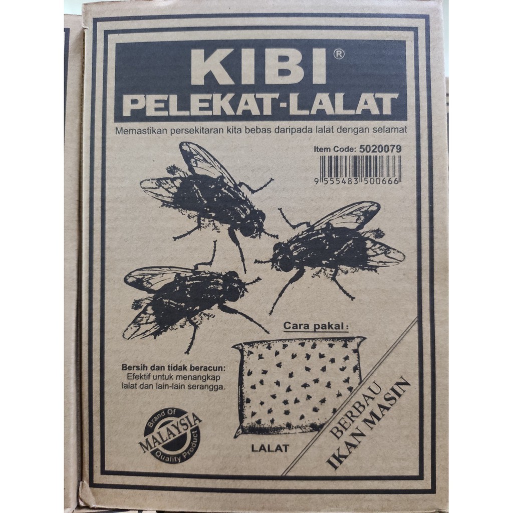 Kibi Pelakat-Lalat 10s | Shopee Malaysia