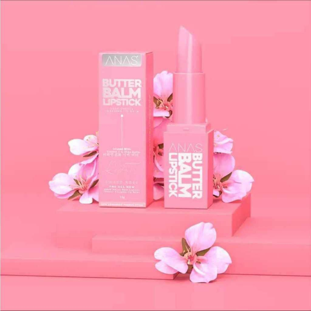🌟READY STOCK🌟ANAS LIP BUTTER BALM SWEET ROSE 3.8G | Shopee Malaysia