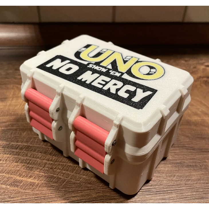 Uno No Mercy Card Game Box Rugged Box with Clip. | Shopee Malaysia