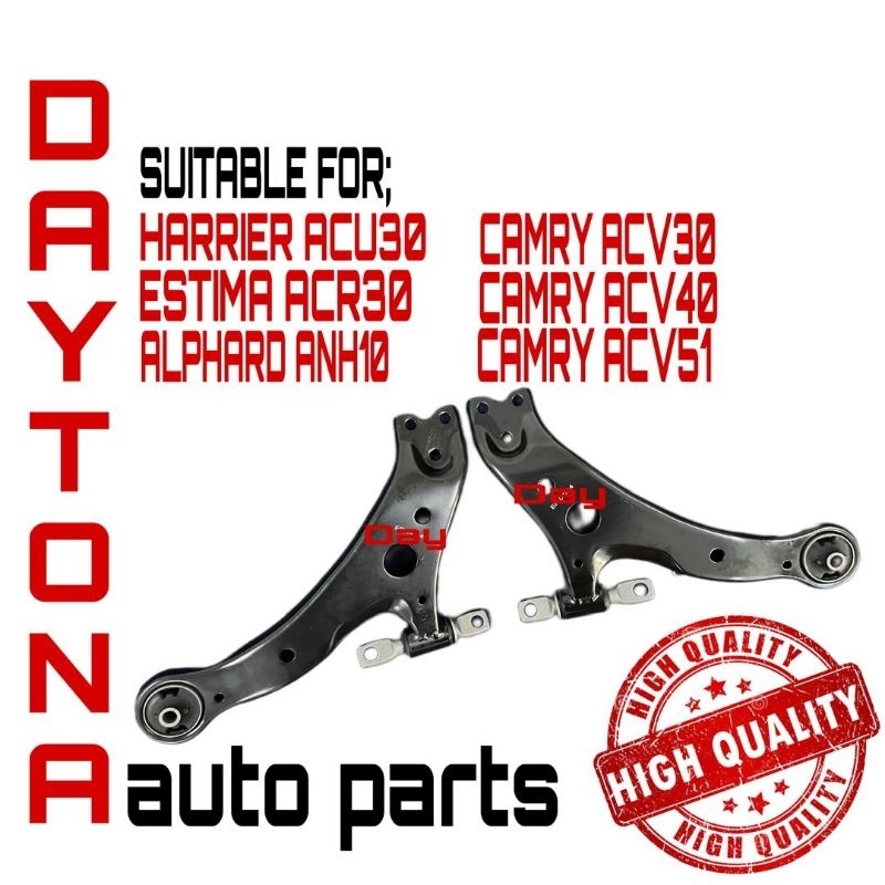 TOYOTA CAMRY ACV30 ACV40 ACV50 , HARRIER ACU30 , ALPHARD ANH10 , ESTIMA ACR30 FRONT LOWER ARM ...
