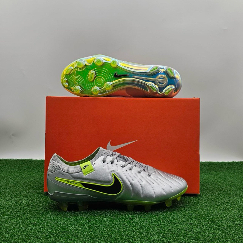 Kasut Bola-Nike Tiempo Legend 10 " Mad Voltage Pack " Elite FG | Shopee ...