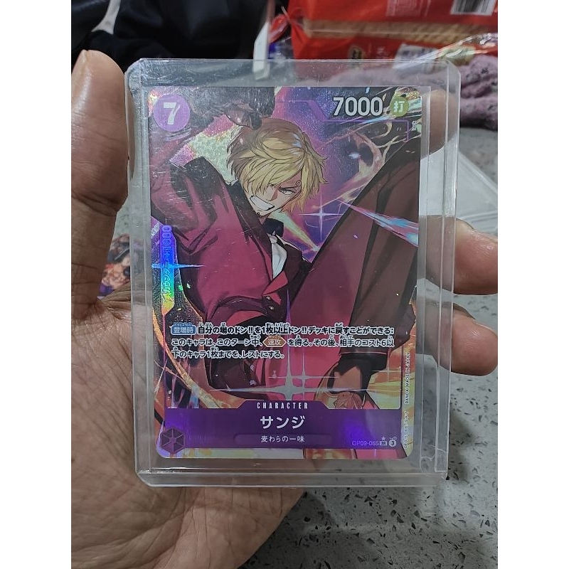 Bandai One Piece OPTCG OP09-065 Parallel AA Sanji SR | Shopee Malaysia