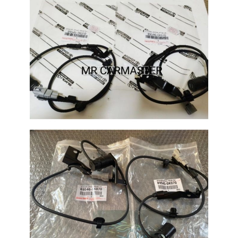 ORIGINAL TOYOTA HILUX VIGO KUN25 KUN26 WHEEL ABS SENSOR FRONT REAR ...