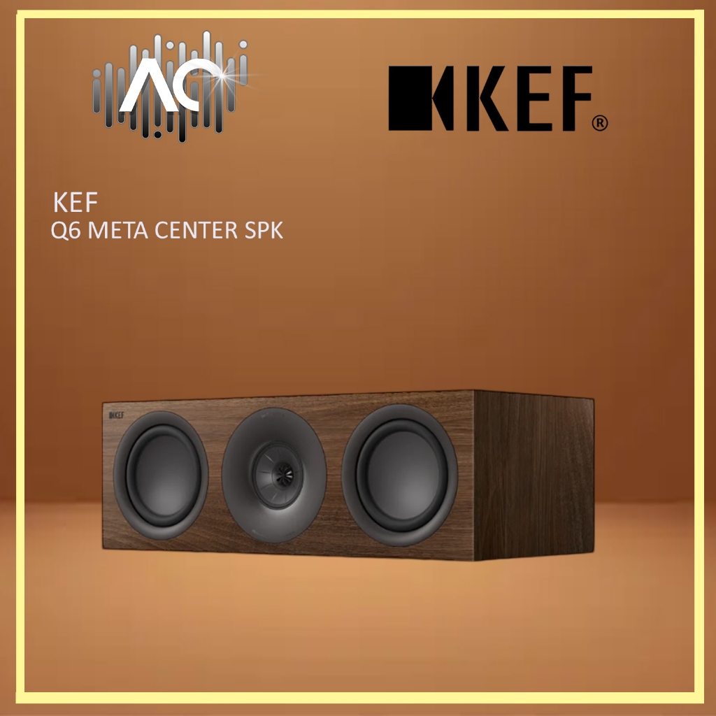 Kef Q6 3-Way Centre Channel Speaker | Shopee Malaysia