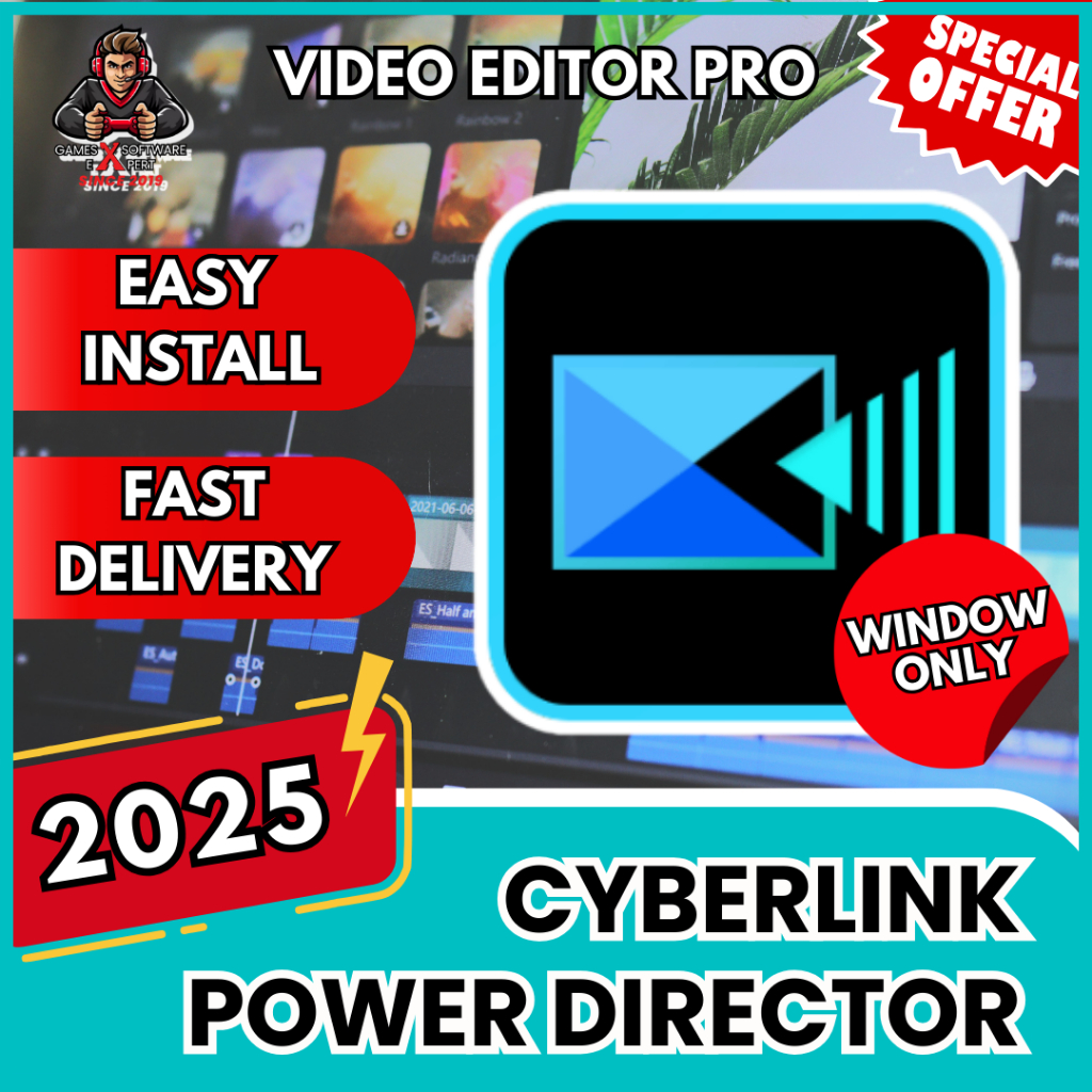 🔥Always Latest Version 🔥Cyberlink Power Director 2025 | Full Version ...