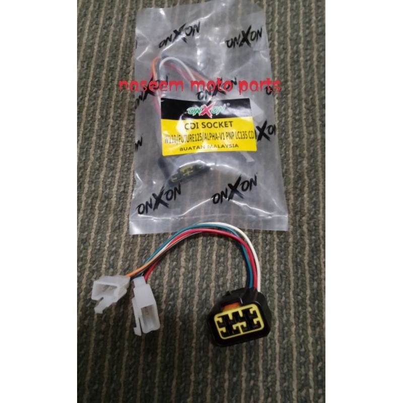 ONXON cdi socket dash110 w110 feature 125 alpha v1 pnp lc135 converter ...
