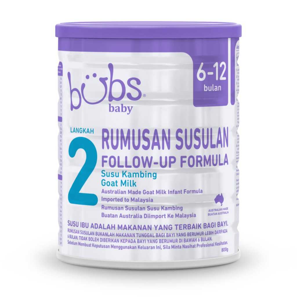 BUBS ADV PLUS+ GOAT FOLLOW ON FORMULA STAGE 2 800G | Shopee Malaysia