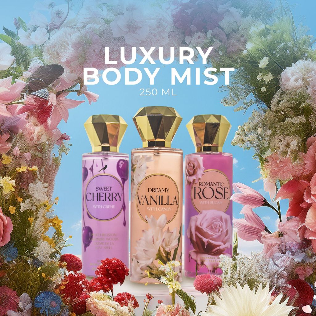 DHERBS NEW LUXURY BODY MIST | Shopee Malaysia