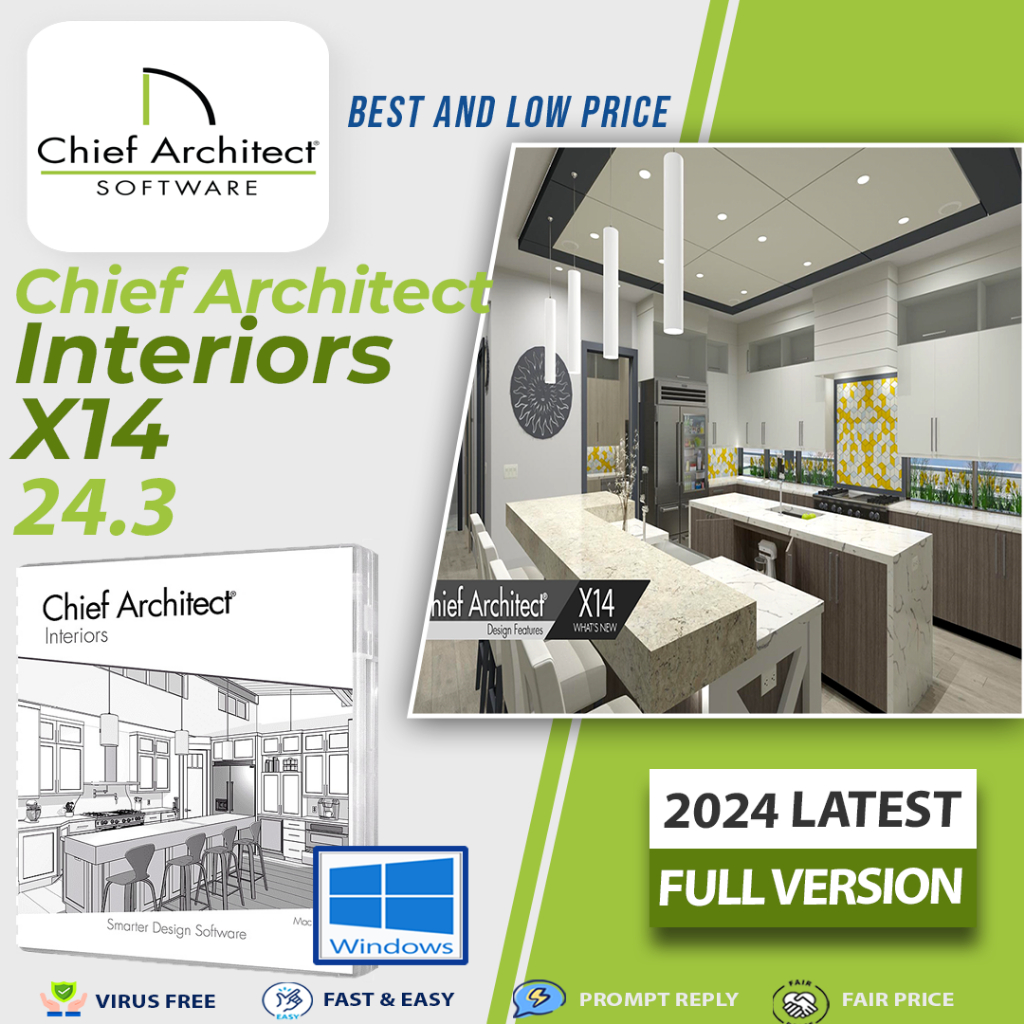 Chief Architect Interiors X14 v24.3 2024 Latest Full Version | Lifetime ...