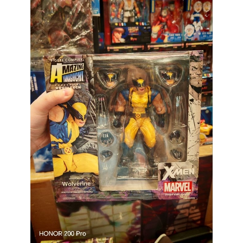 AMAZING Kaiyodo Yamaguchi 005 X-men Wolverine Action Figure | Shopee ...